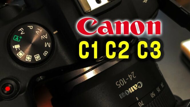 Canon C1 C2 C3 : apprendre à bien se servir de cette configuration